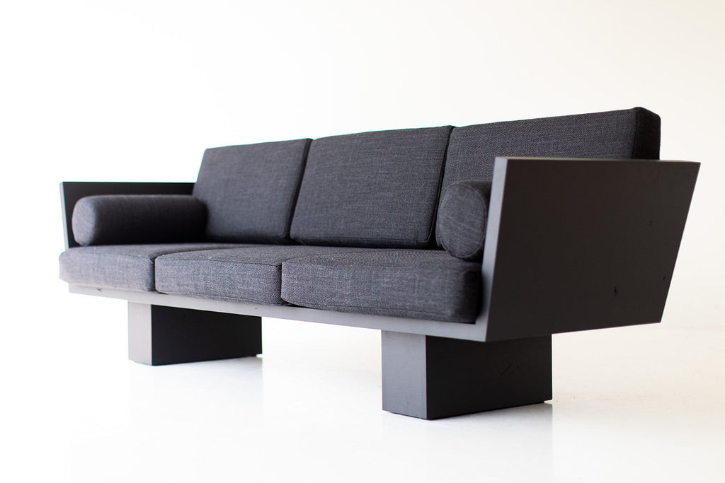Suelo® Modern Black Sofa - 1020 – theswankyabode.com