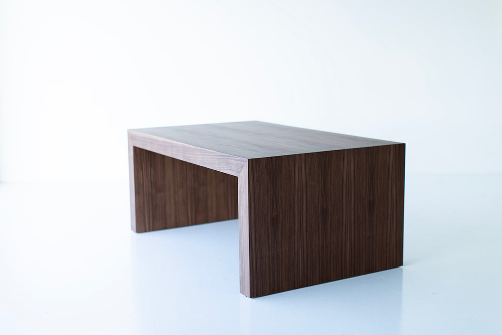 Walnut Waterfall Coffee Table - 4423 – theswankyabode.com