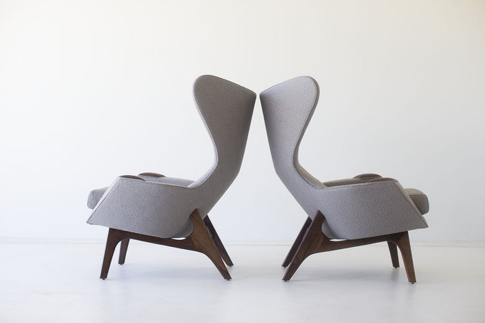 Modern Wing Chair for Craft Associates® Furniture - 1407 ...